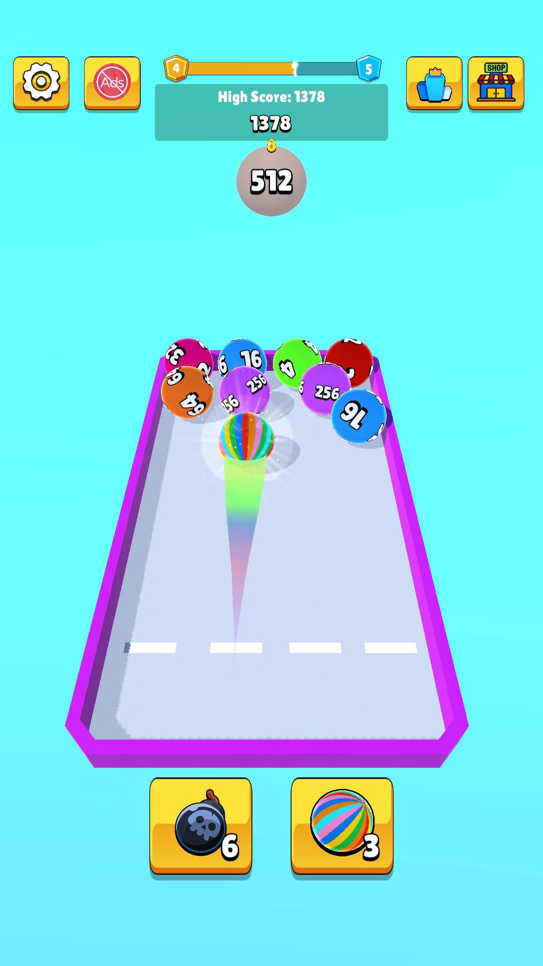 2048 Balls Merge – Number Game by ayseaktas