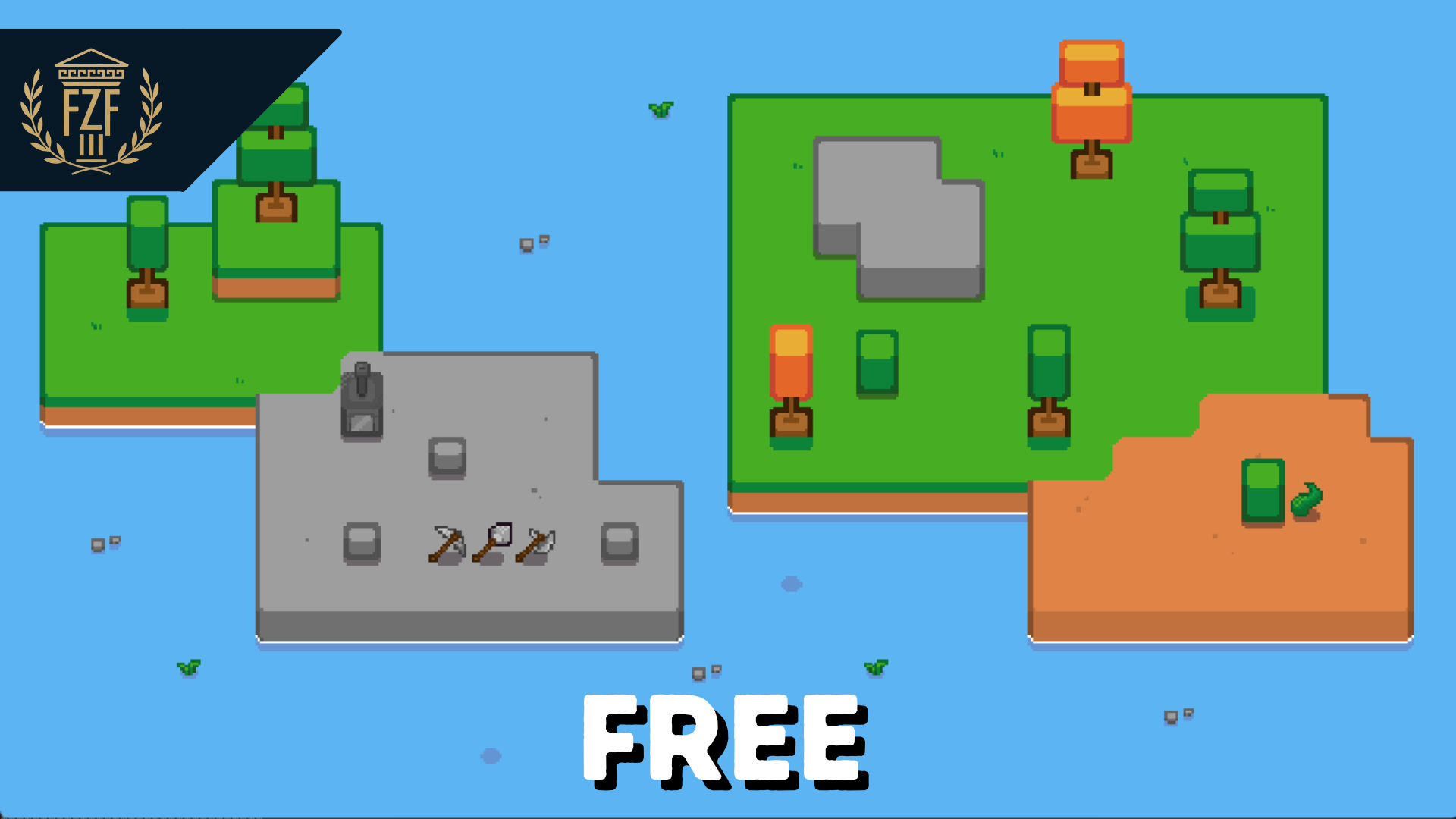 Survival Kit – Top-Down Pixel Art Assets by FZF Productions