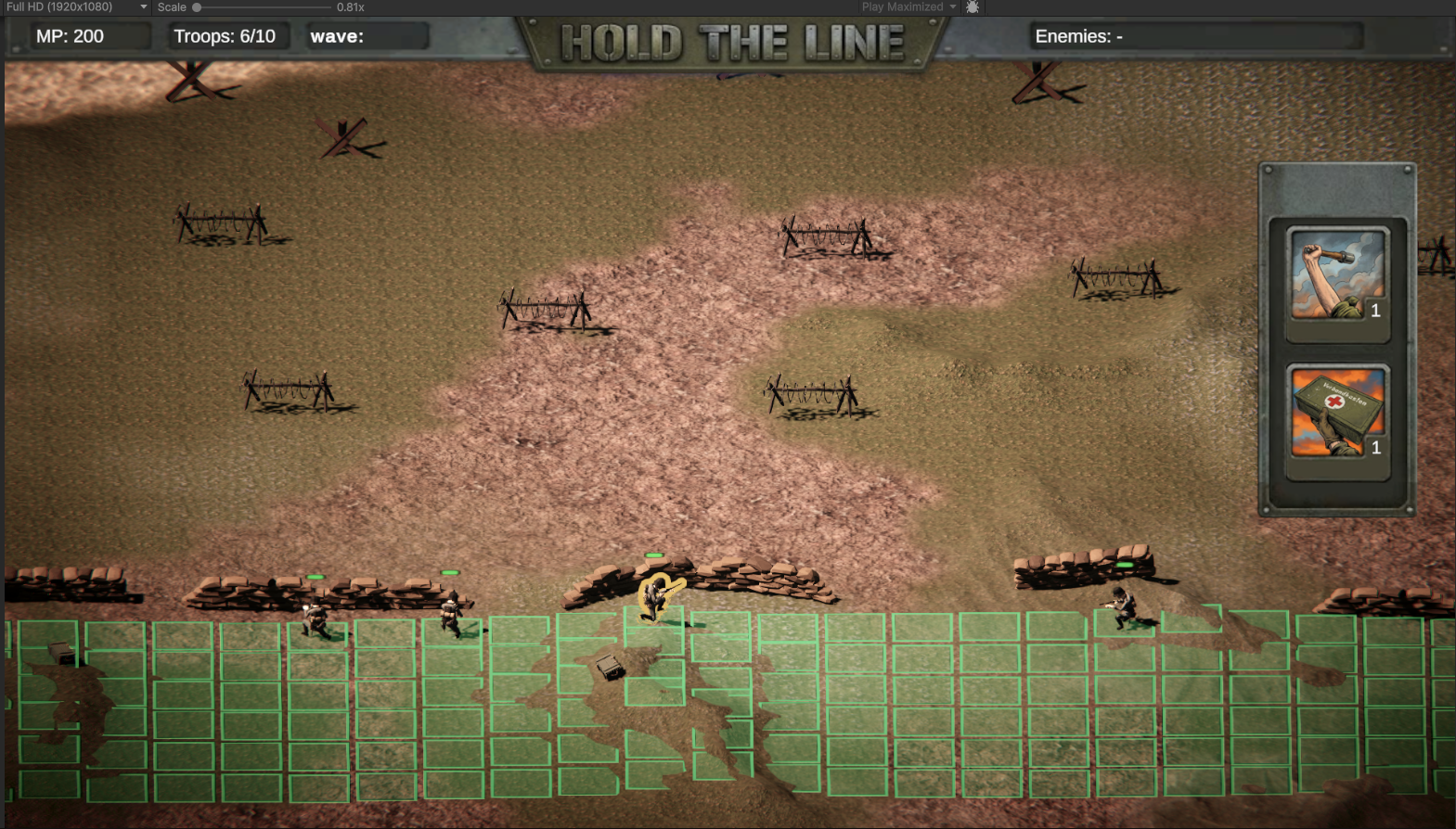 Hold the line, the western front by Alpha Strike Games