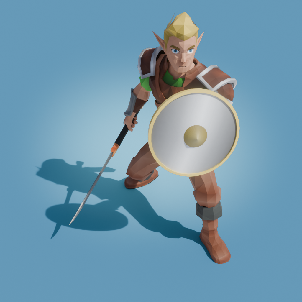 Low Poly Elf Character – Game-Ready by Zero