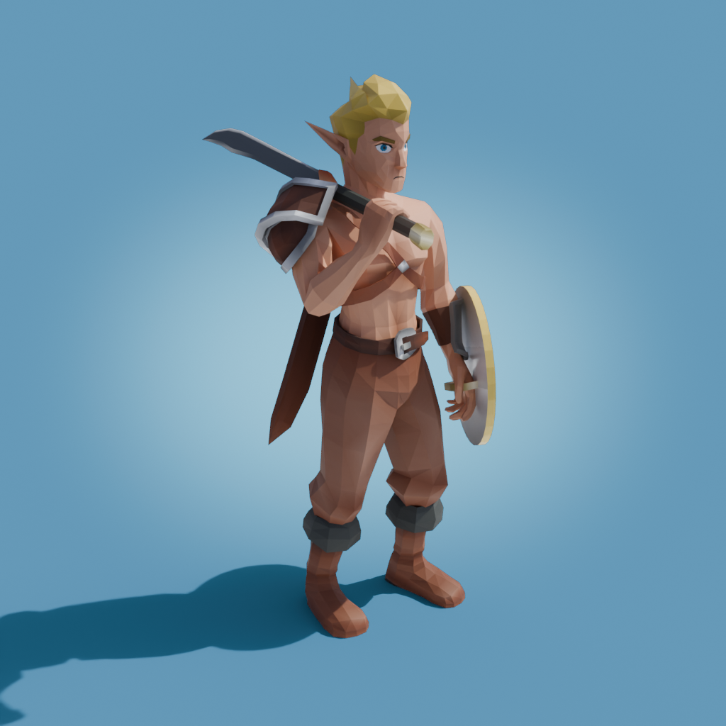 Low Poly Elf Character – Game-Ready by Zero