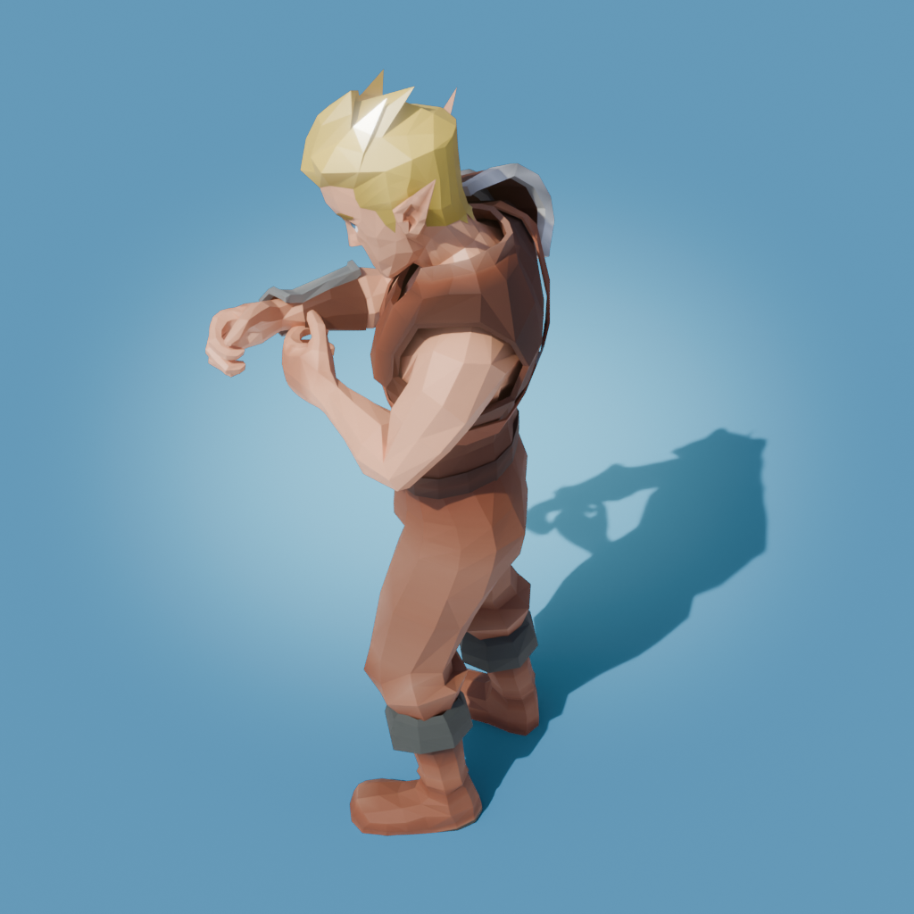 Low Poly Elf Character – Game-Ready by Zero