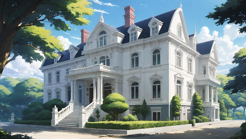 Free Background Art - Aristocrat Estate by WineChan