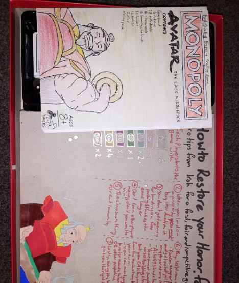 Avatar:TLA Monopoly by Kate