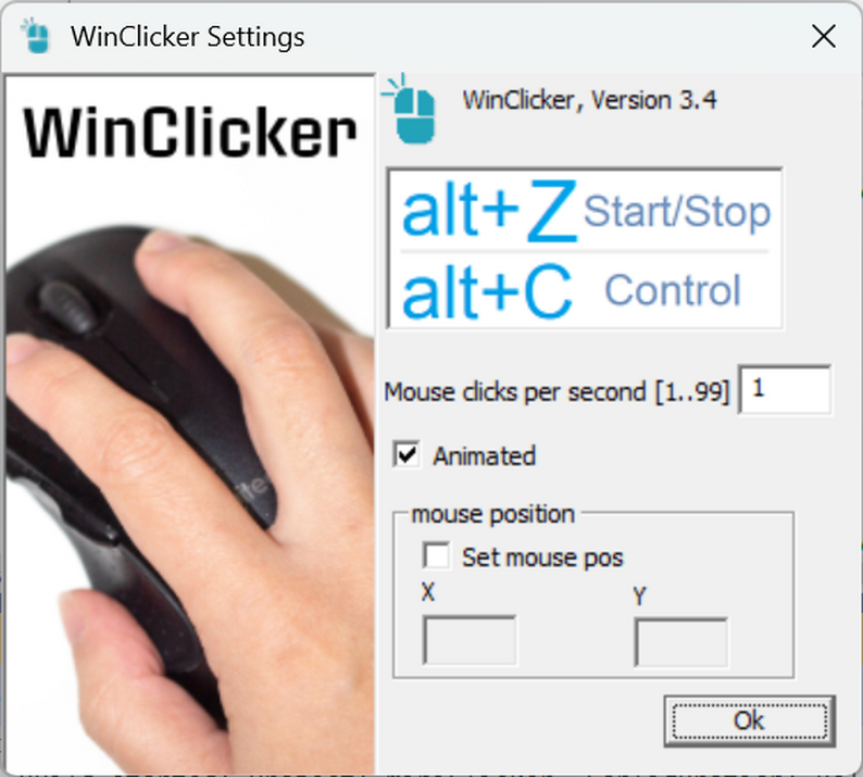 WinClicker - Safe Auto Clicker for windows by tracysoft