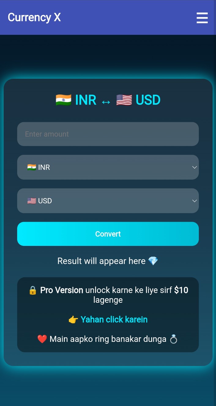 Currency X Converter – Ultra Fast Money Calculator by RudraX ...