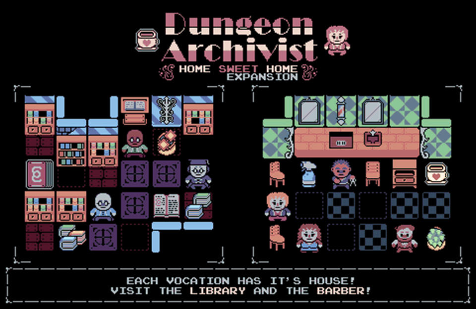Dungeon Archivist - Home sweet Home by cr.os