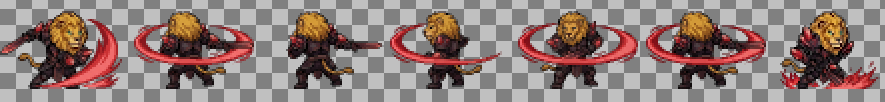 2D Character Sprite Sheet - Pixel Art Lion Warrior by GreatGamingLife