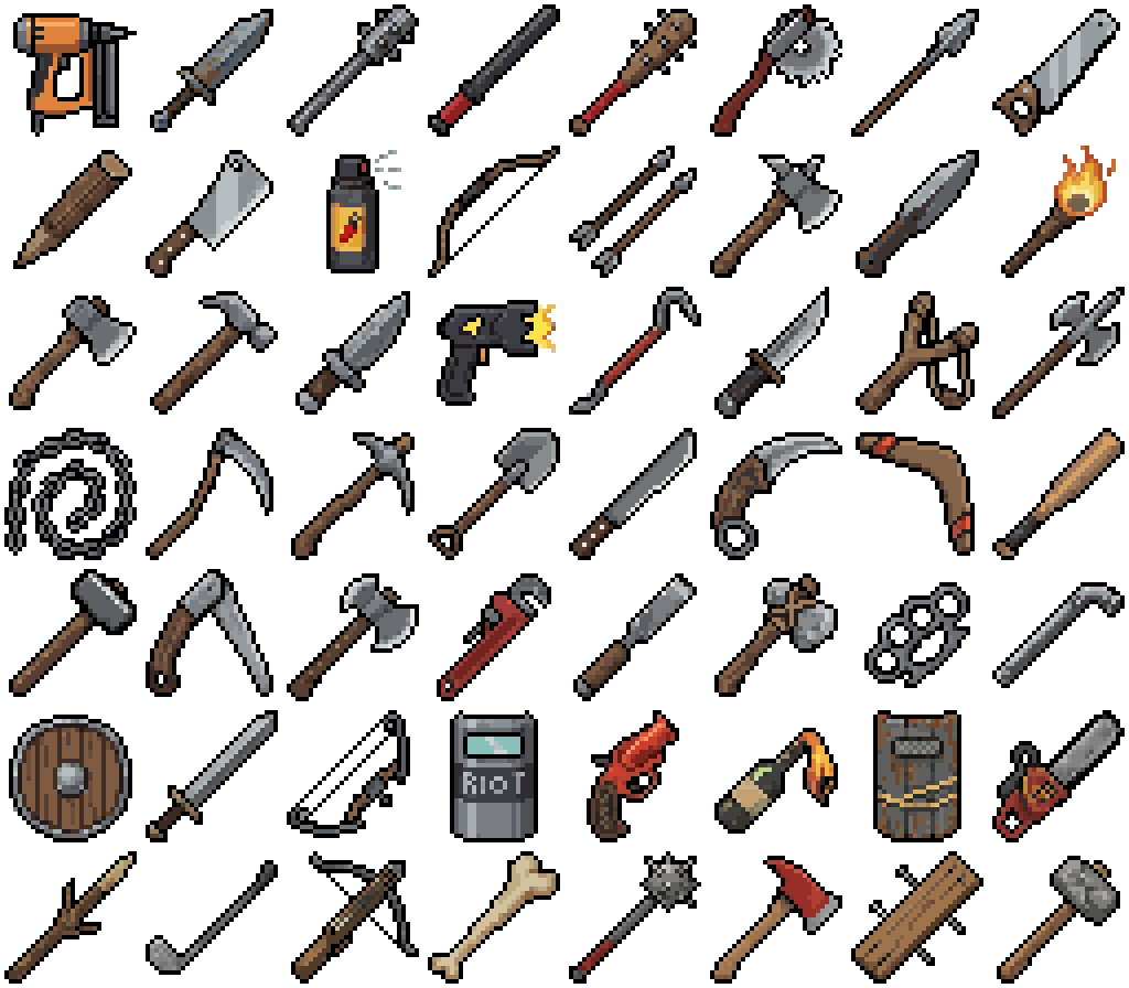 Ultimate Survival Icons Pack by Pixel-Banner