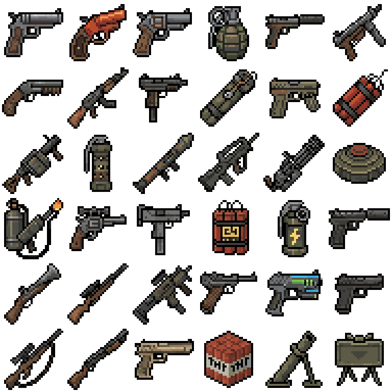 Ultimate Survival Icons Pack by Pixel-Banner