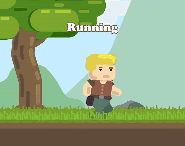 Minimalist Vector Farmer/Villager – 7 Animations (with Variants) by ...