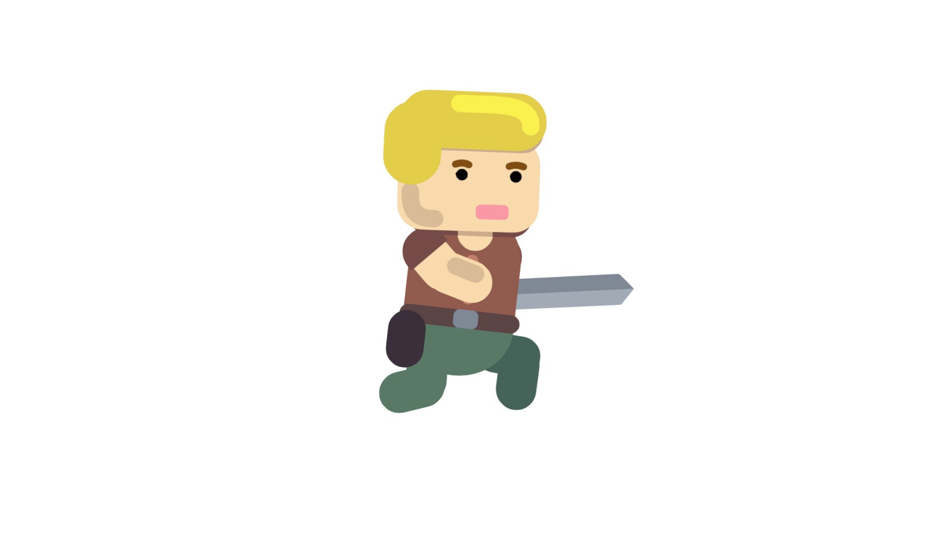 Minimalist Vector Farmer/Villager – 7 Animations (with Variants) by ...