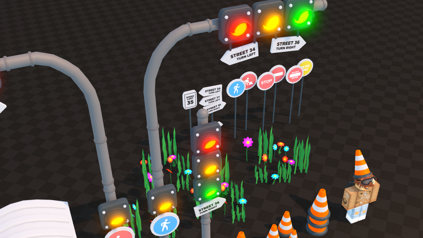 Small Roblox Asset Pack (18 City Assets) by Coble