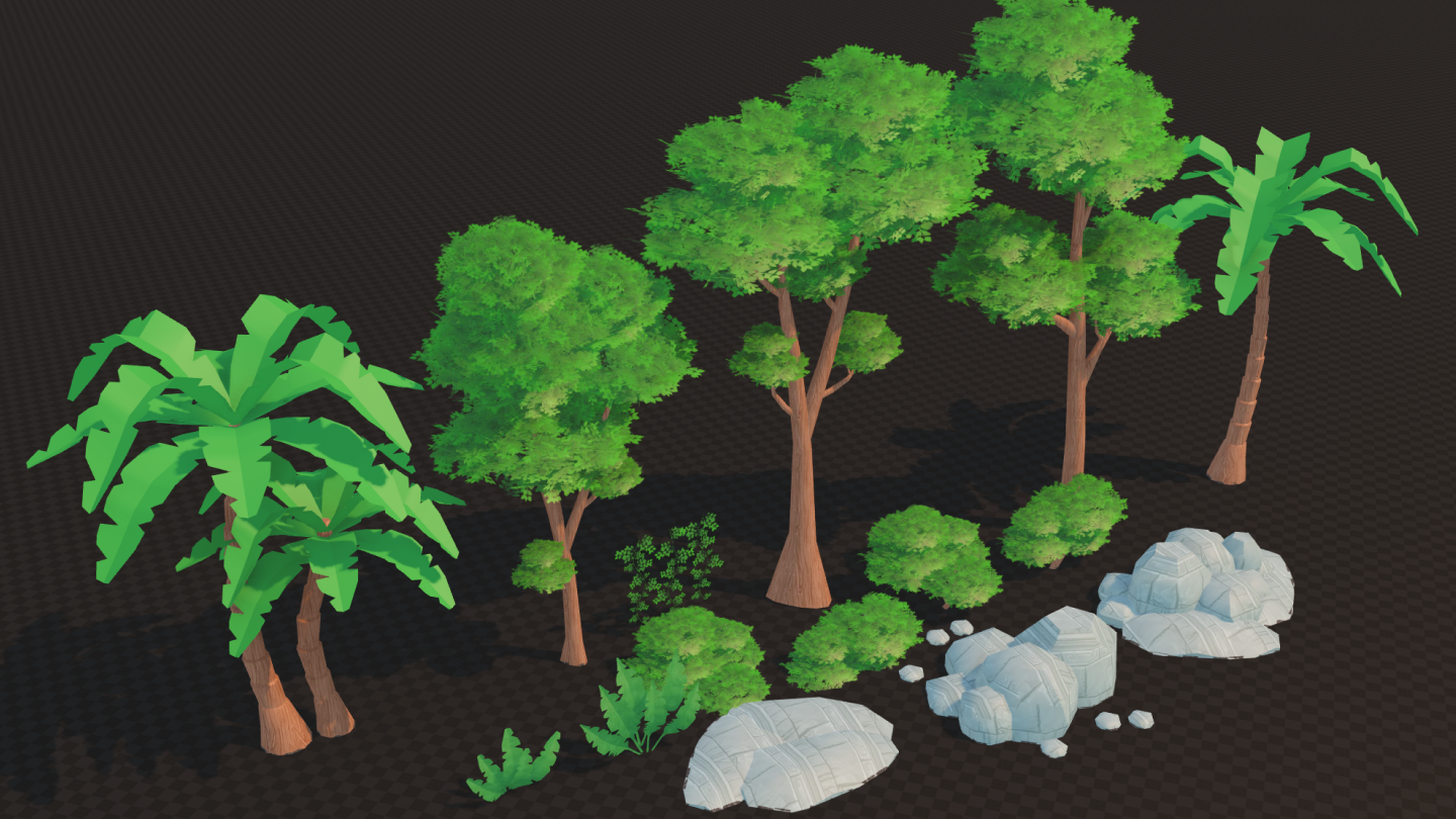Roblox Asset Pack (15 Nature Assets) by Coble