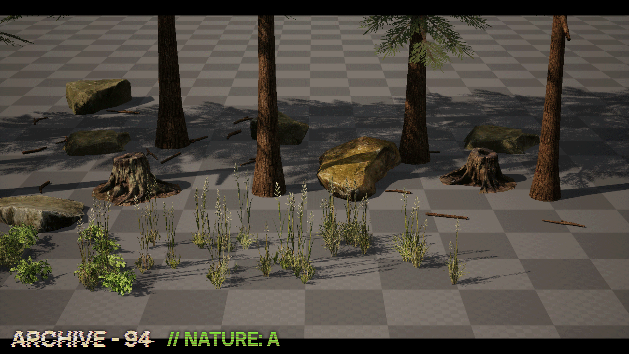 PSX Asset Pack: Nature by Archive-94