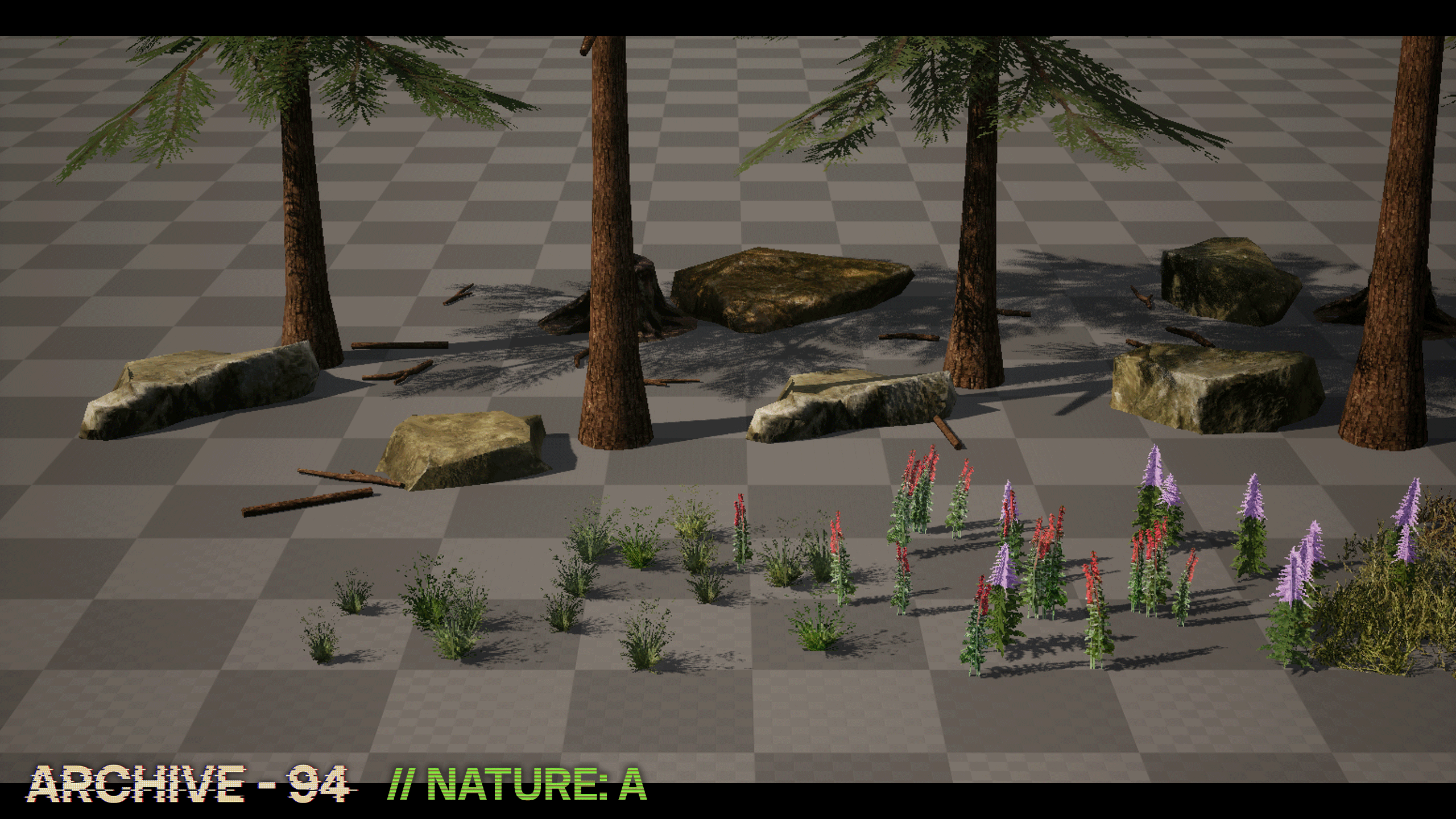 PSX Asset Pack: Nature by Archive-94