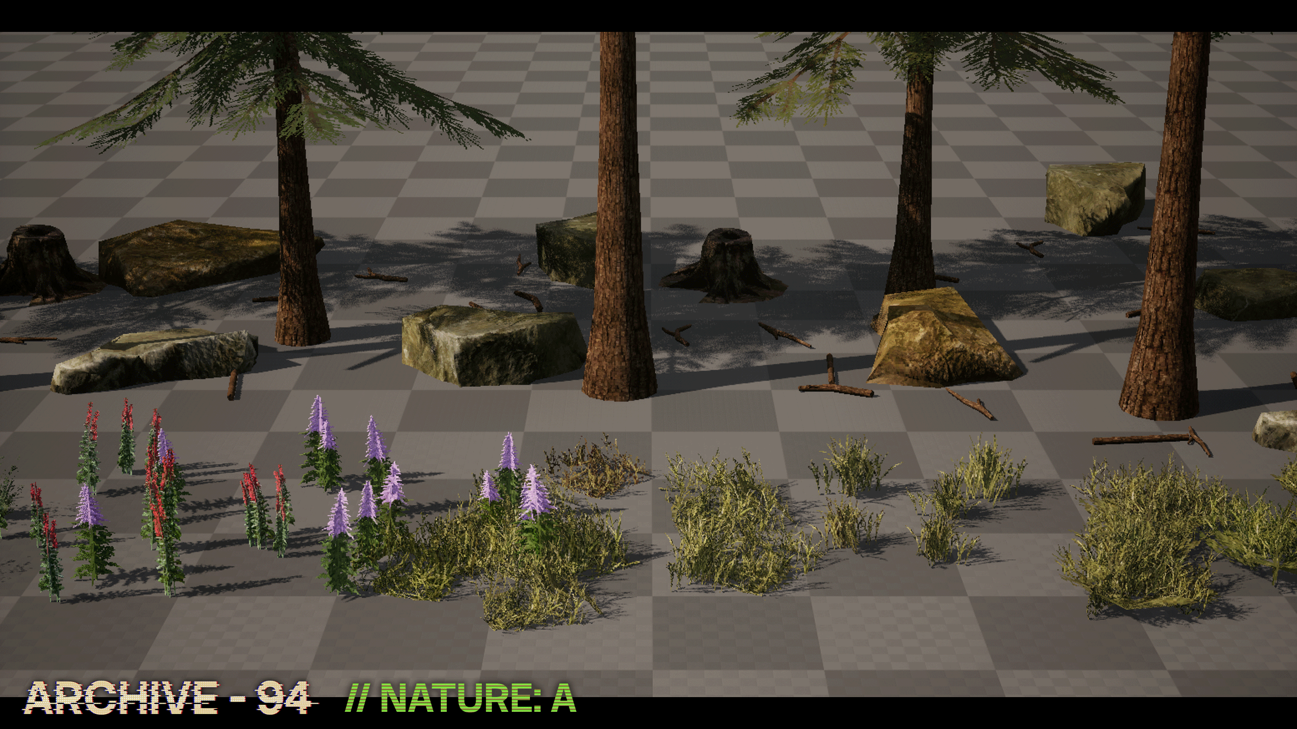 PSX Asset Pack: Nature by Archive-94