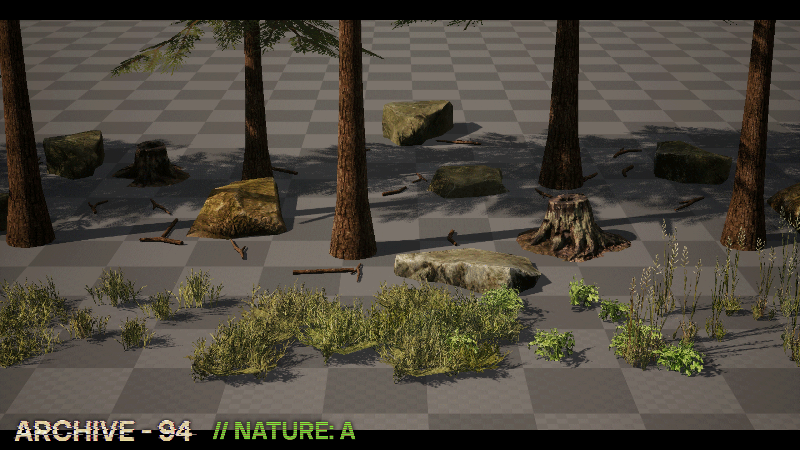 PSX Asset Pack: Nature by Archive-94