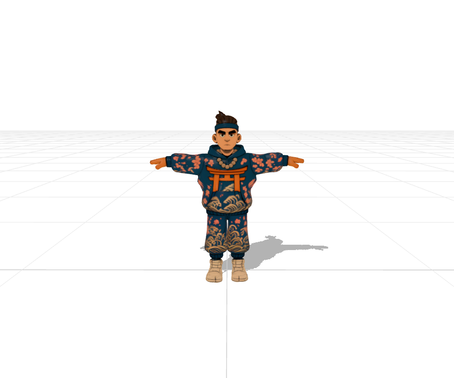 3D Modern Guardian of the Temple Warrior Character Rigged Pack – 3D ...