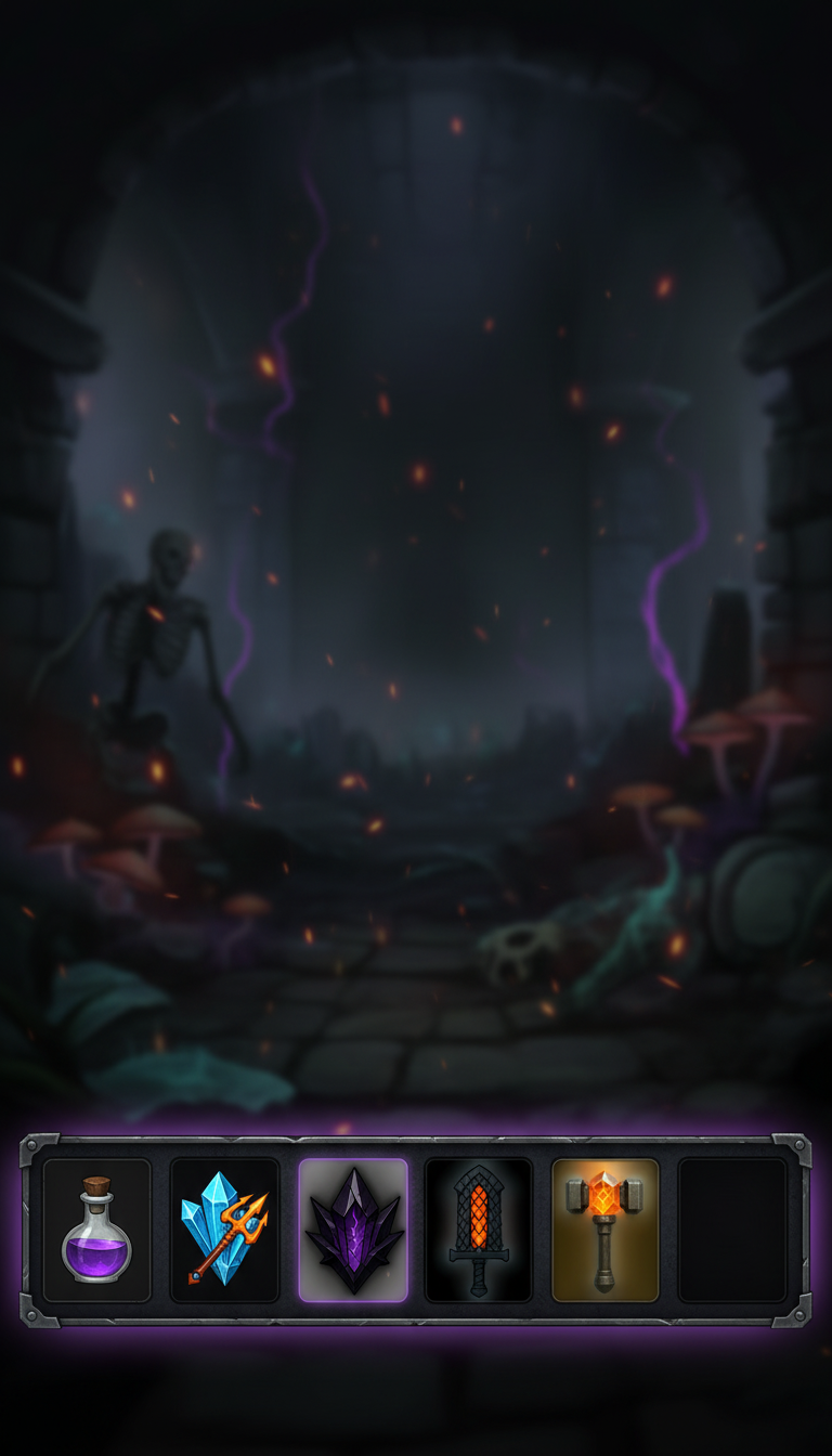 Dark Fantasy RPG Icon Pack – 100 Premium UI Assets for Games by ...