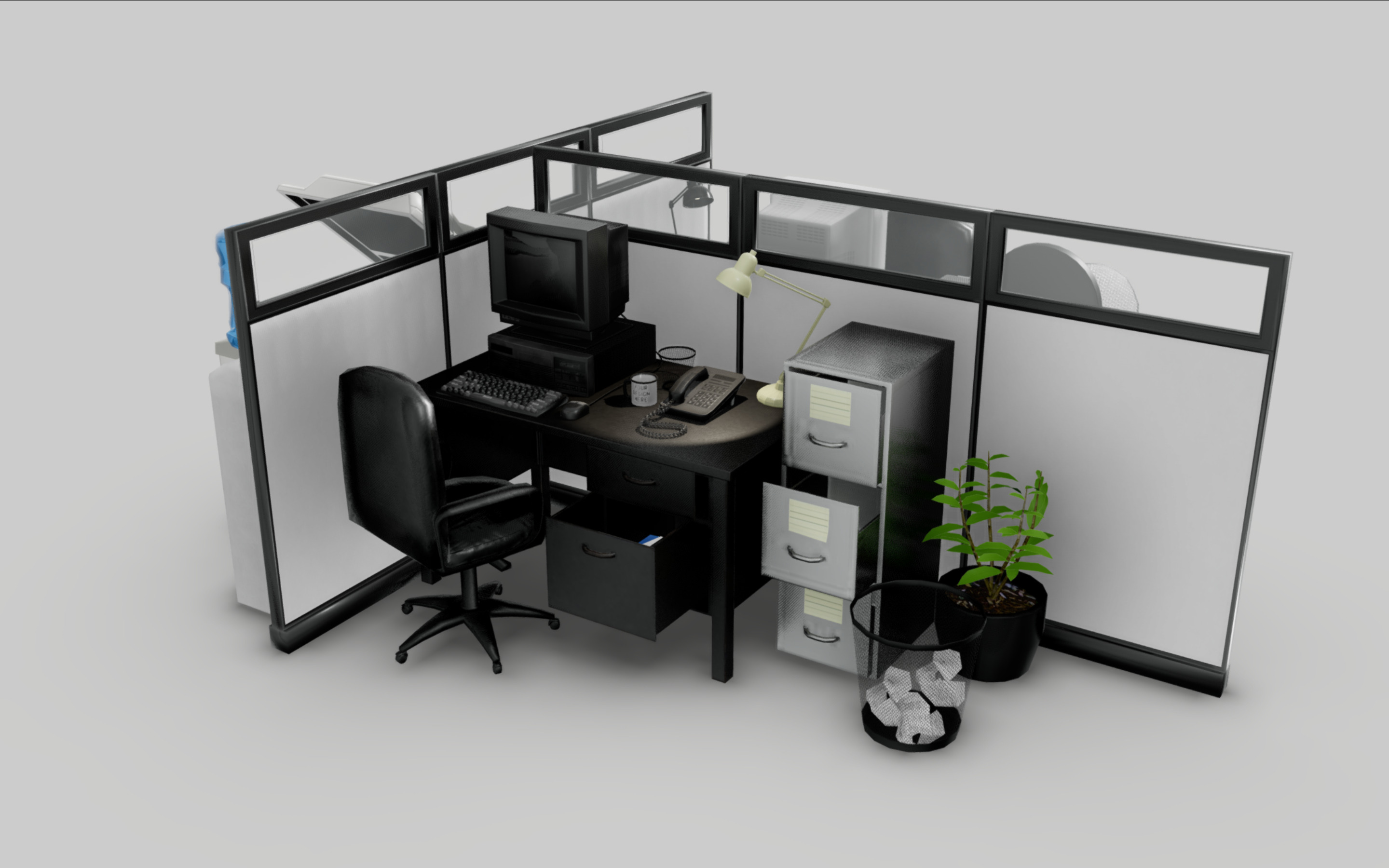90's Retro Office Pack by CrazyDrPants