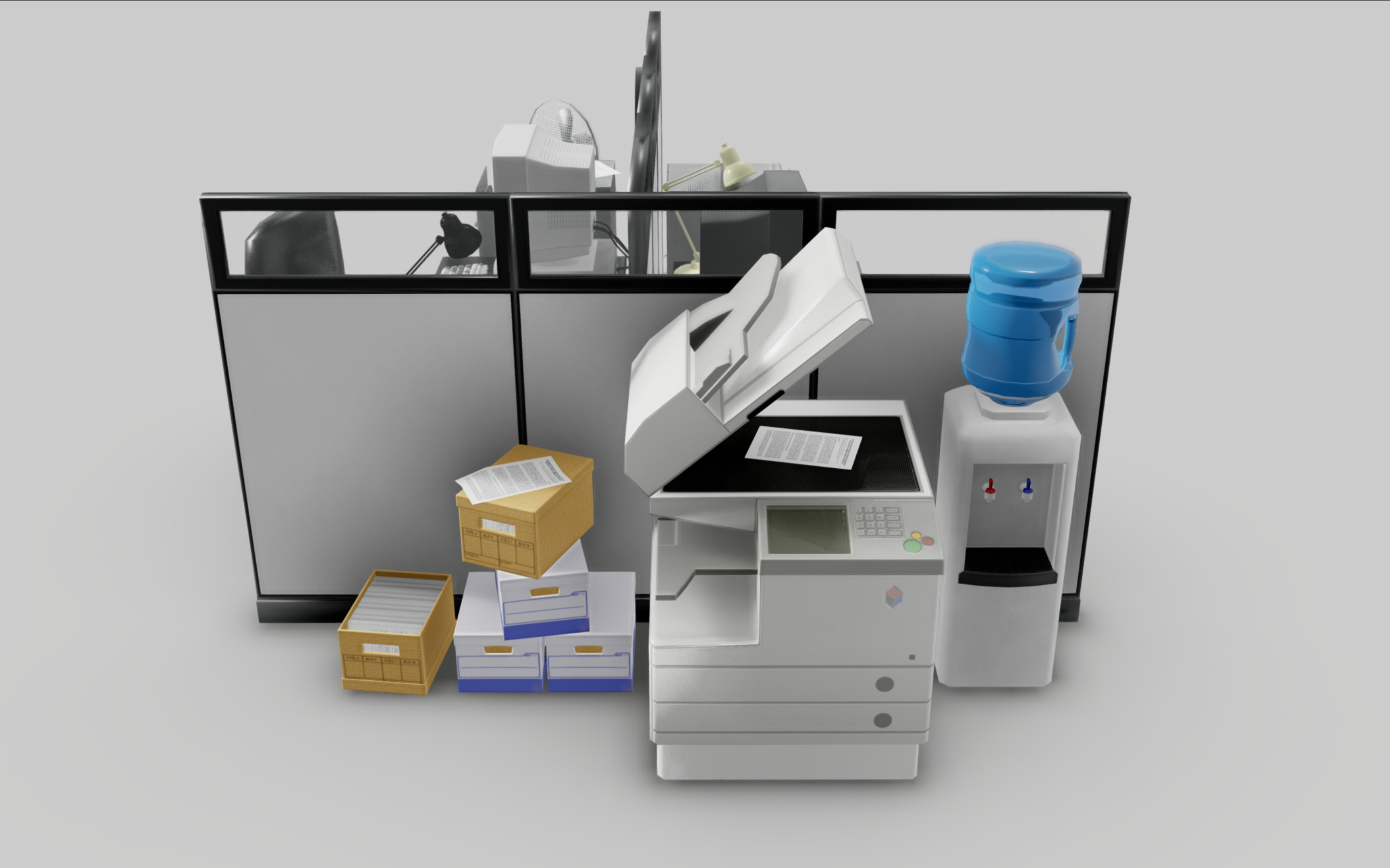 90's Retro Office Pack by CrazyDrPants