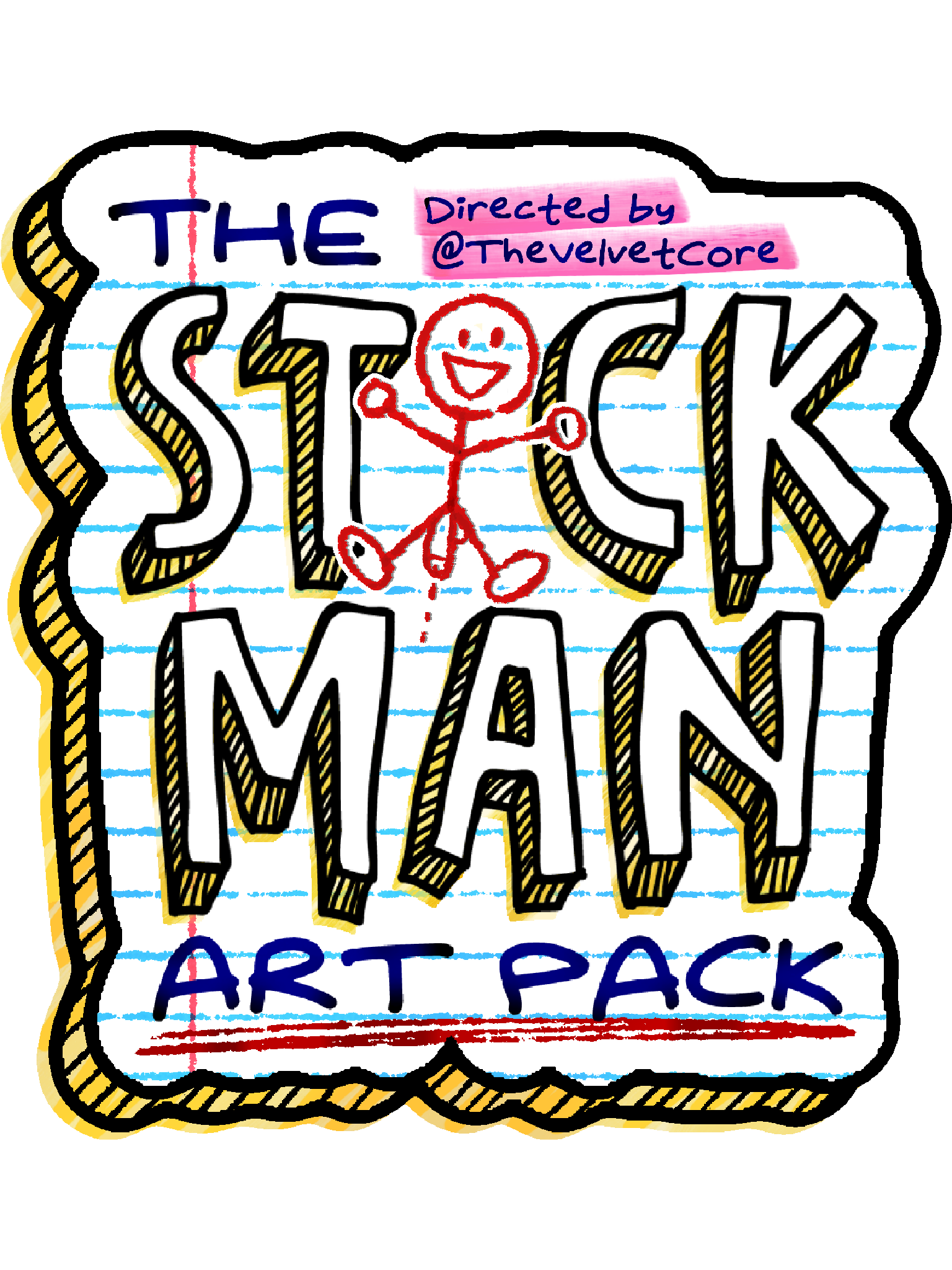 Stick Man Art Pack by Velvet Core