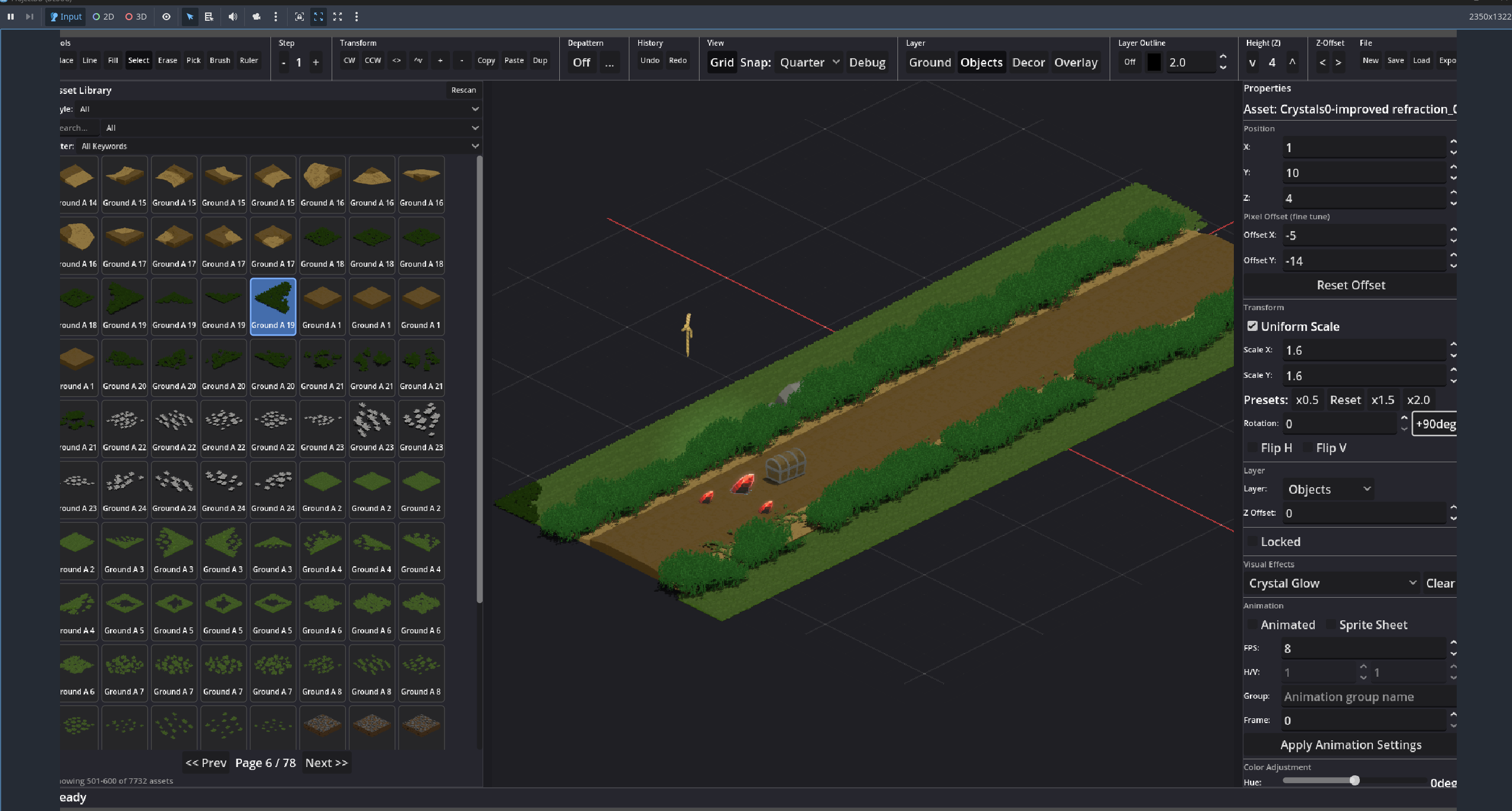 SUPER Isometric World Builder for Godot 4.5+ by Carnage 3D