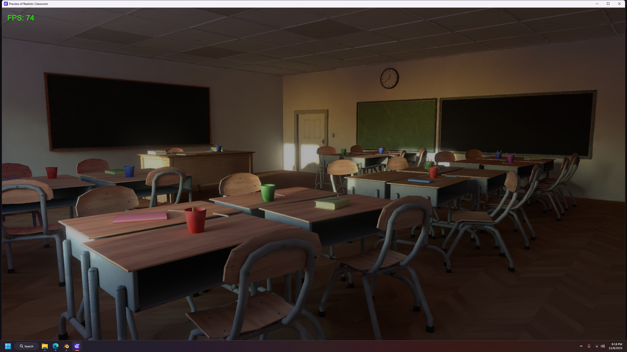 Realistic Classroom by MUMLADZE