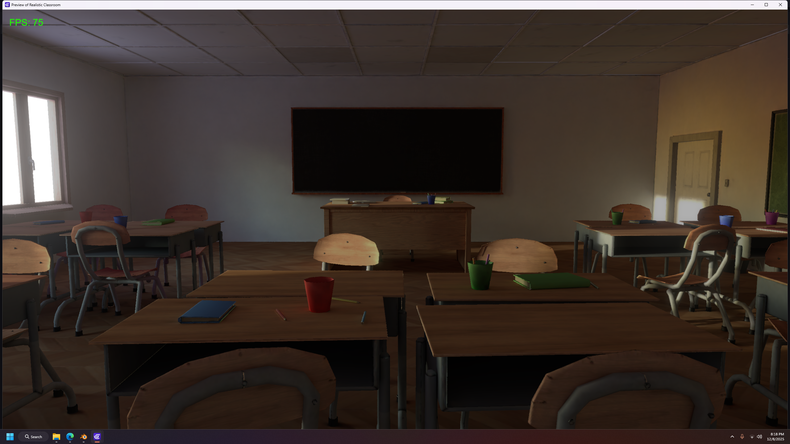 Realistic Classroom by MUMLADZE