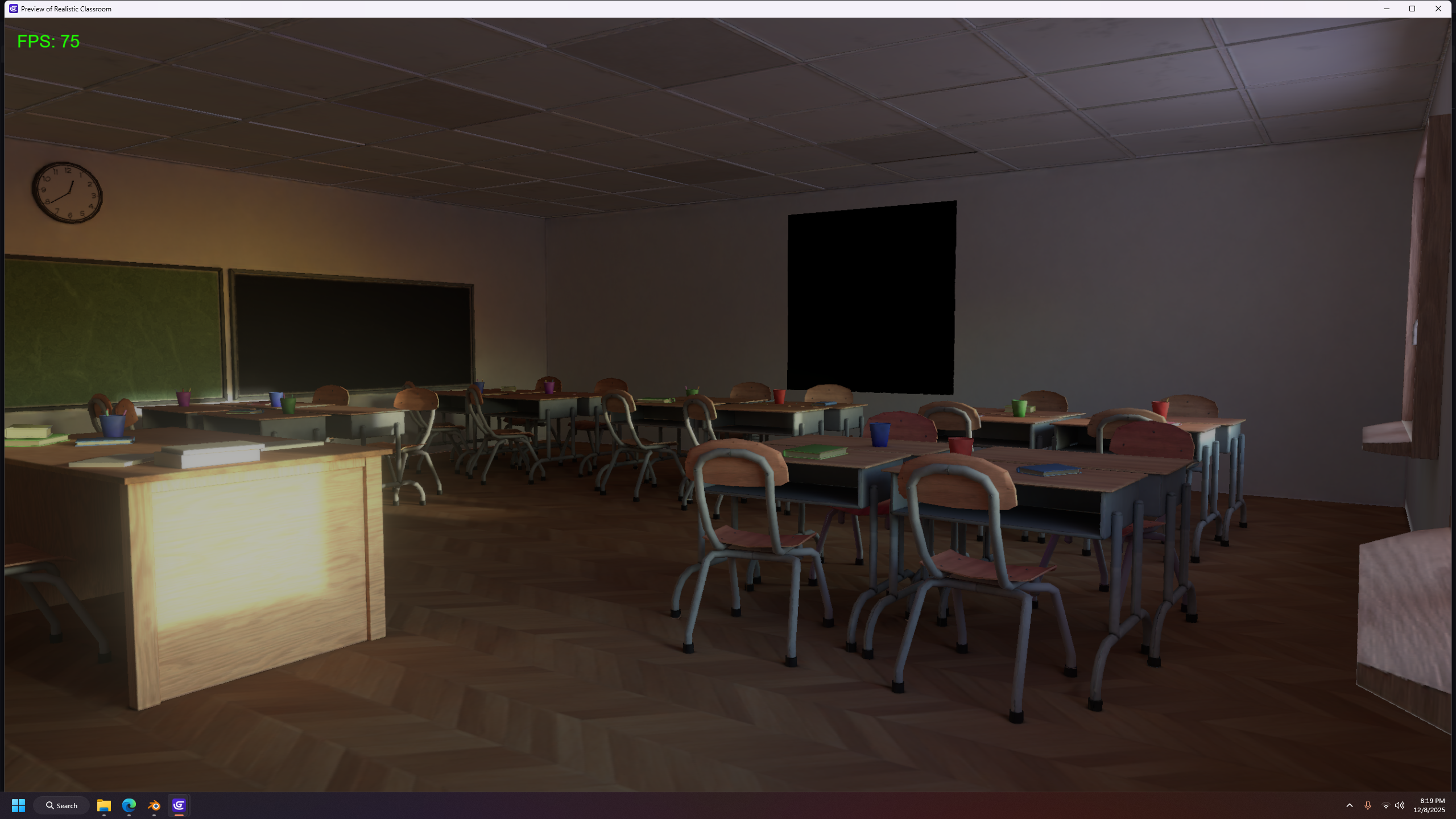 Realistic Classroom by MUMLADZE