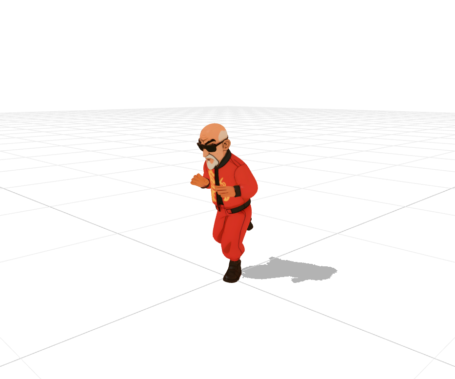 3D Modern Retired Samurai B-boy Character Rigged Pack – 3D Model with ...