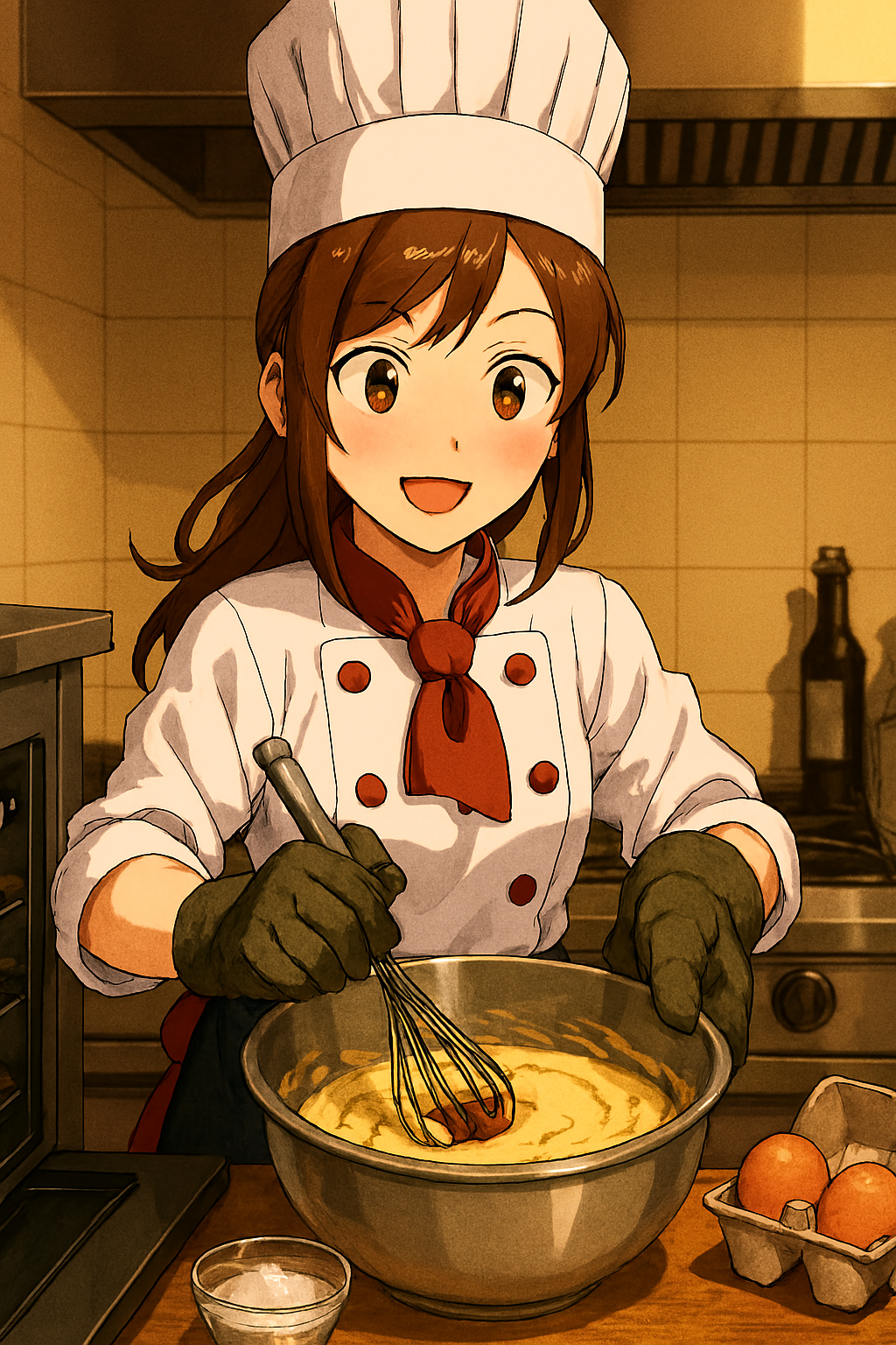 komi the cut chef by Seki_dev