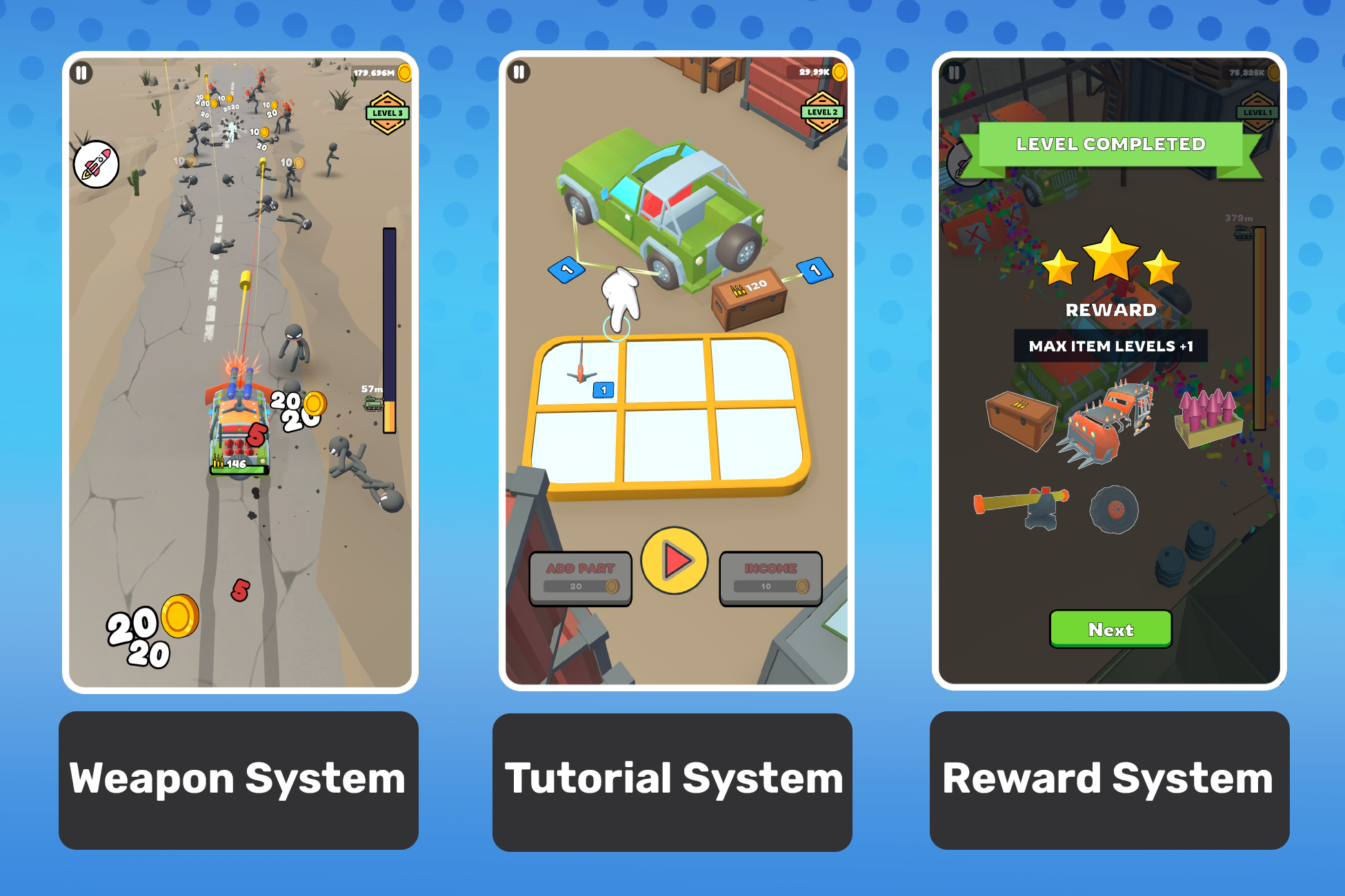 Swipe Gunner | Template by KROL STUDIO