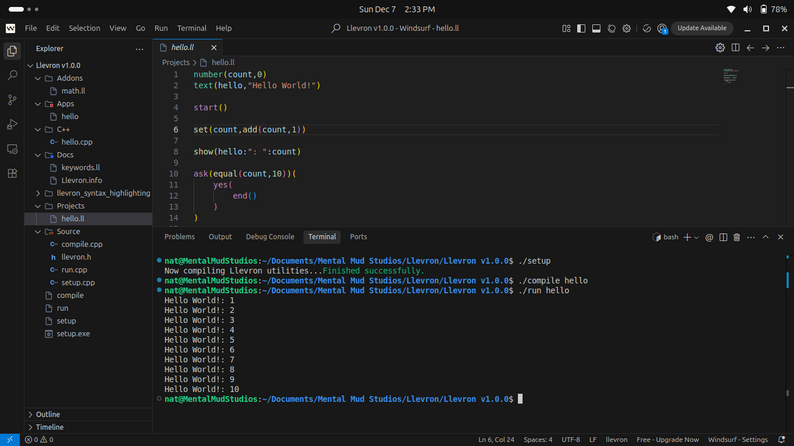 Llevron by MentalMudStudios