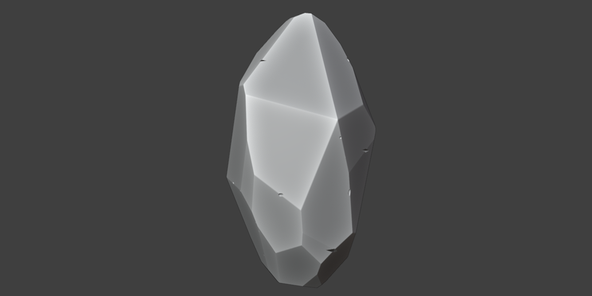 Stylized Rock Generator for Blender by Yoan Agostini