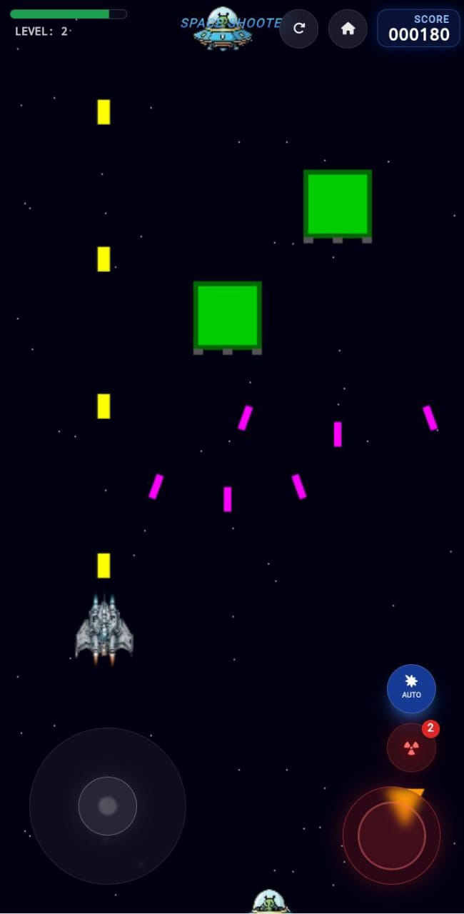 Space Shooter - Premium Source Code (Phaser 3 + React + TypeScript) by ...