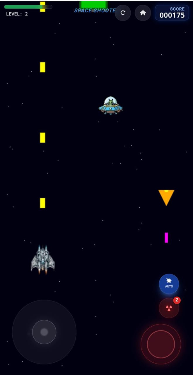 Space Shooter - Premium Source Code (Phaser 3 + React + TypeScript) by ...