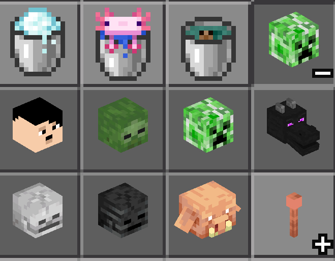 Hitler head texture pack for Minecraft bedrock by Tersalepus