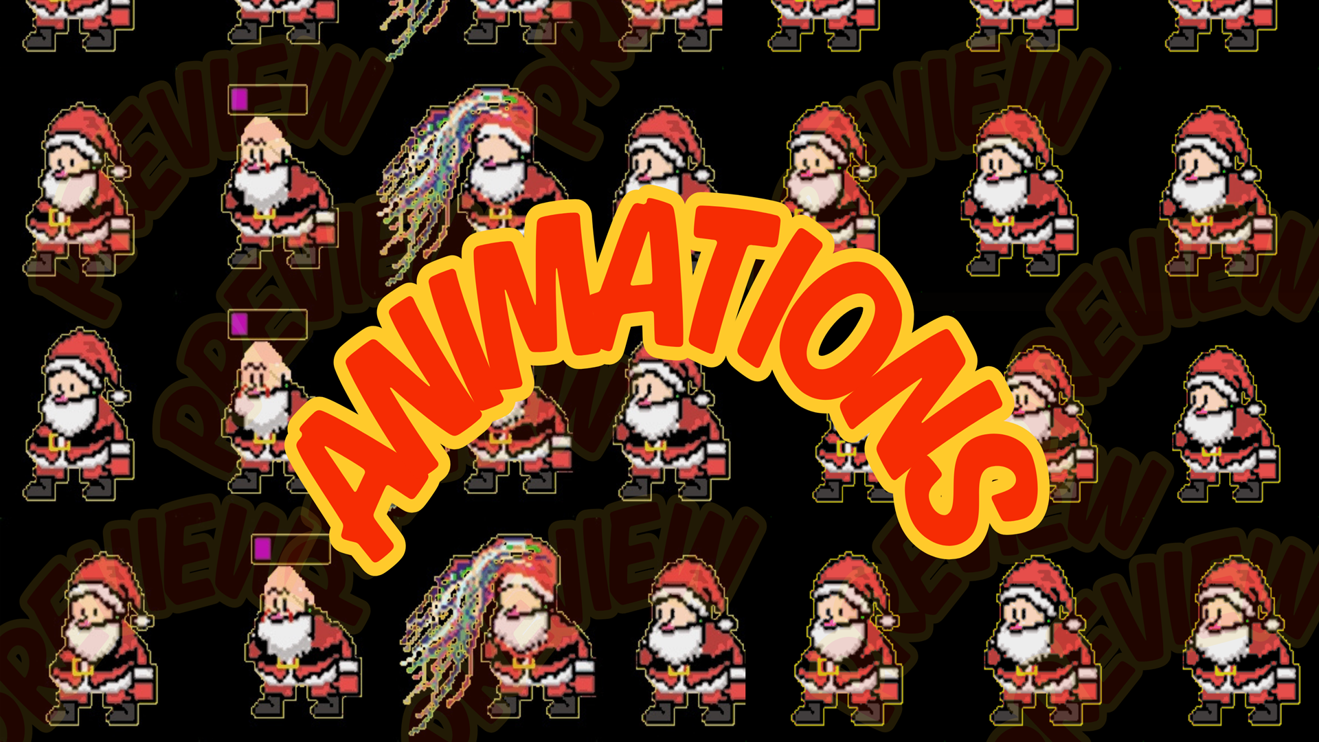 CHRISTMAS NOEL - PIXEL ART ASSET PACK by RLX Games