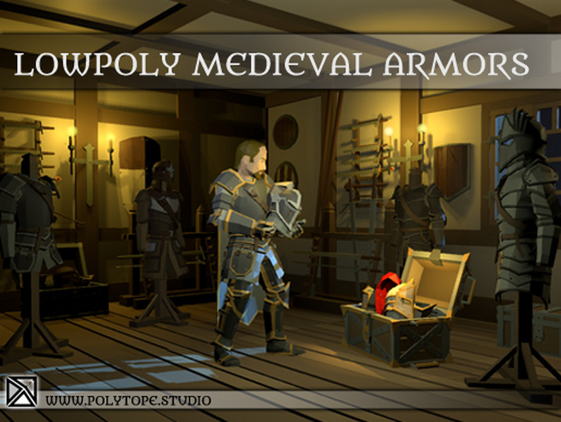 Medieval Armors Character Creator by PolytopeStudio