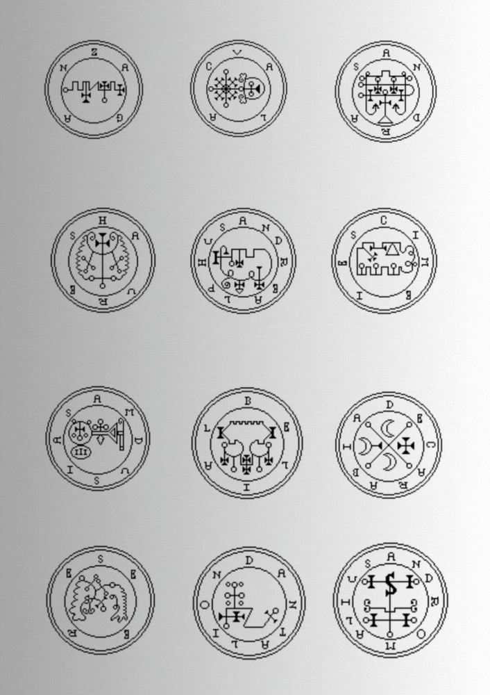 Goetia Sigils — Vol. VI: The Final Infernal Collection by NeoPixelBoyCo