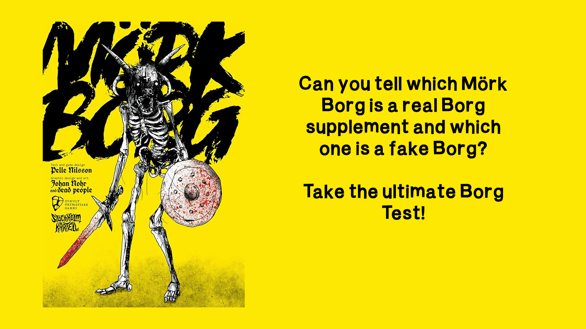 Is This A Borg? The Game Show by Weird Place