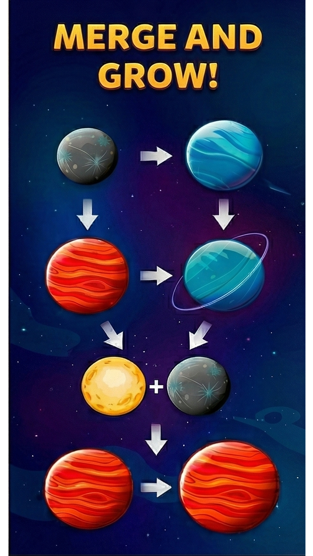 Planet Merge: Cosmic Puzzle by erdalp