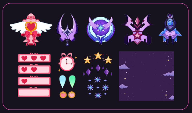 (FREE) Magical Spaceship Assets by Vanessa Thomas