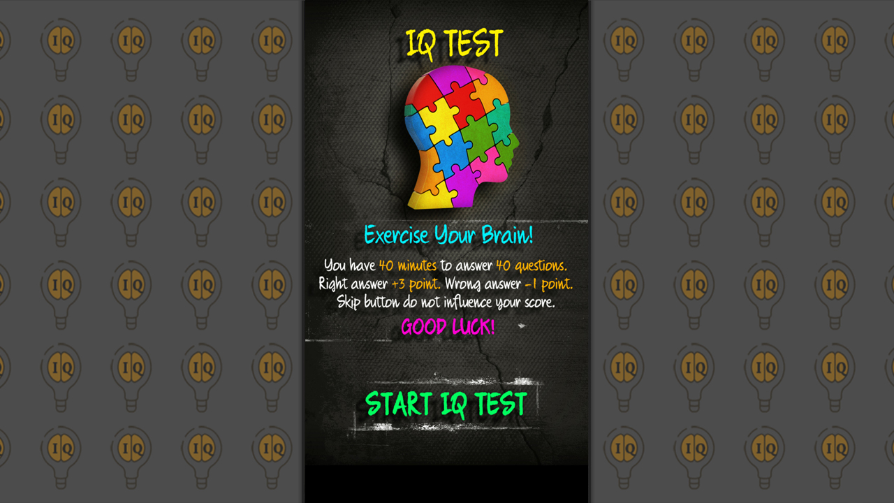 Iq Test - IQ Test - Brain Training by adempercem
