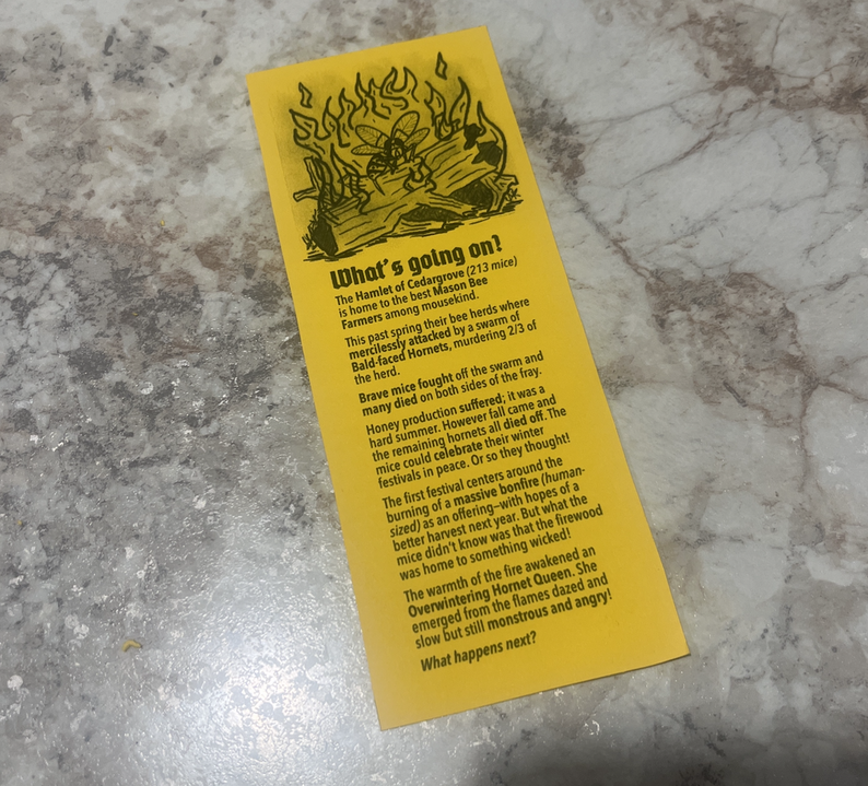 the Demon Wasp from Hell by ManaDawn Tabletop Games