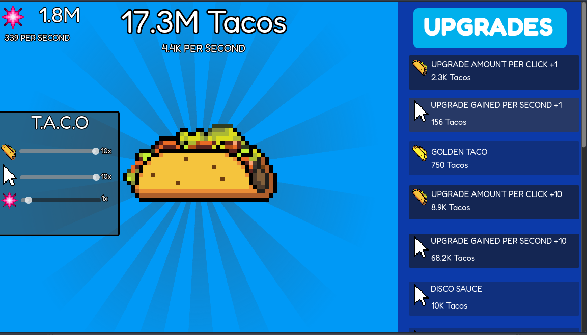Taco Clicker by Overlord1304