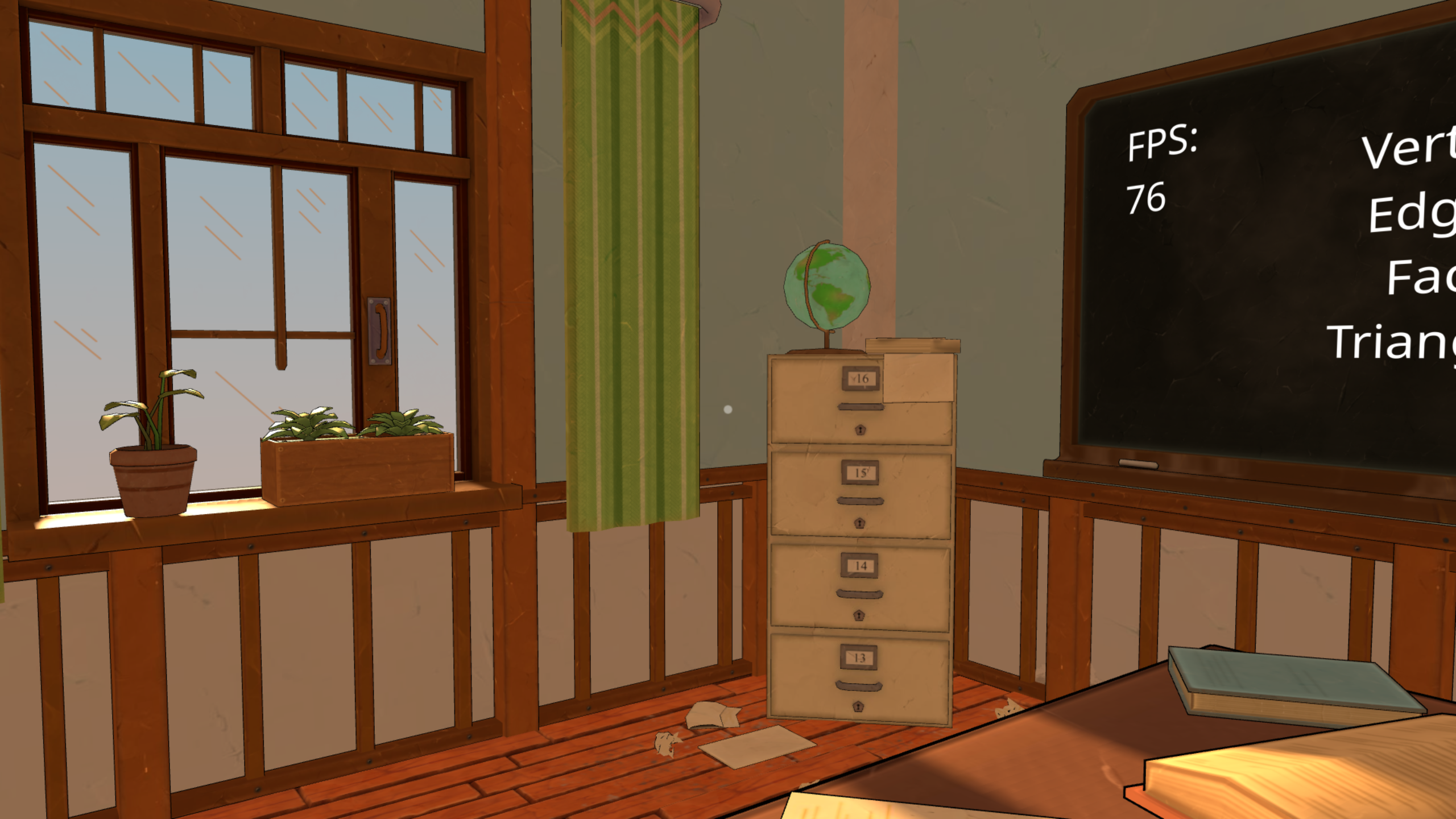 Stylized Classroom by MUMLADZE