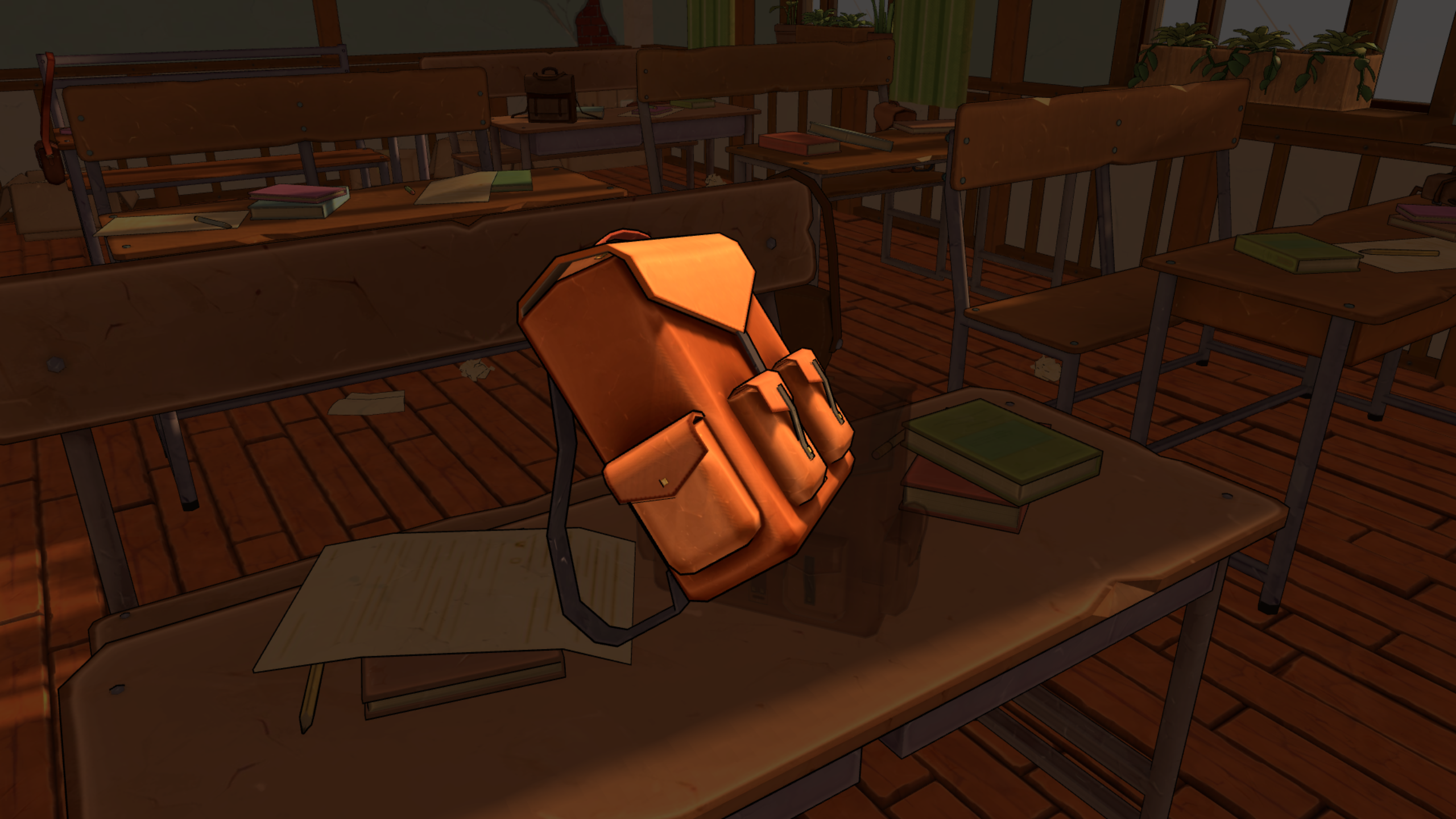 Stylized Classroom by MUMLADZE for Staged Scene Jam - itch.io